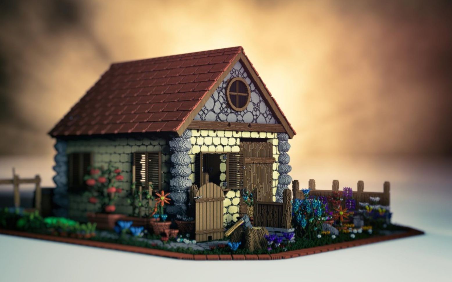 【我的世界】温馨的小木屋