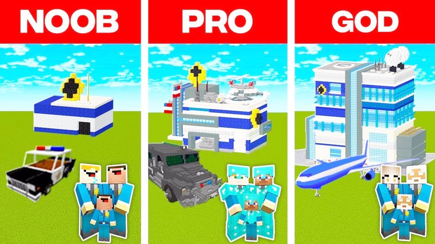 我的世界:警察局的建立