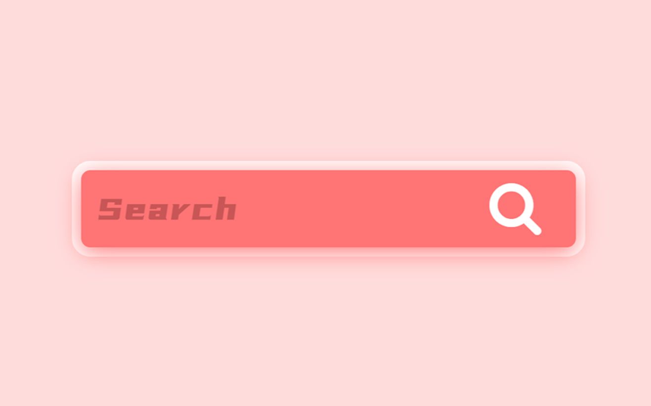 [CSS] 动态搜索框