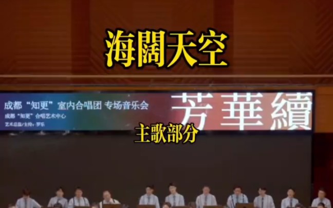 2023成都知更室内合唱团beyond黄家驹《海阔天空》