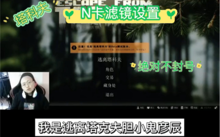 【逃离塔科夫】N卡滤镜设置