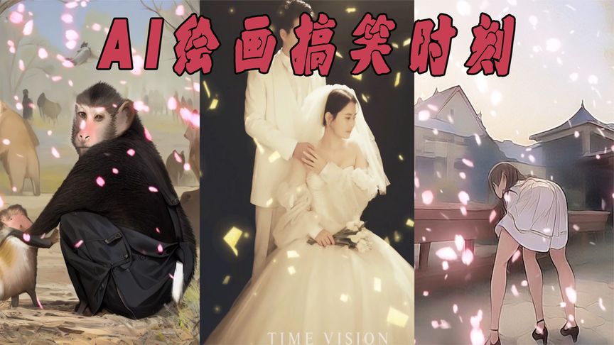 AI绘画的搞笑时刻,你绝对会笑的很开心