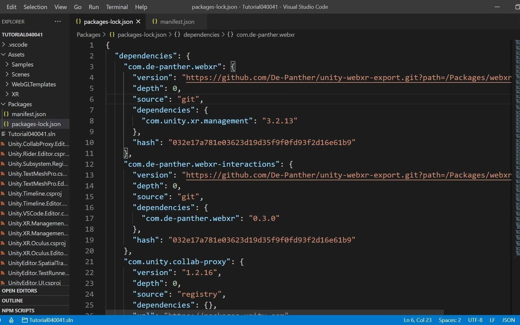 WebXR Export for Unity Controllers update in v040_1080pFHR