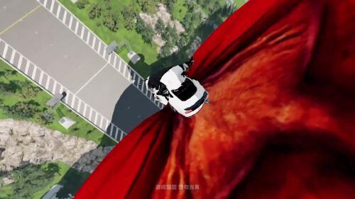 车祸模拟器:哪辆车能跳过巨人头顶的爱心?