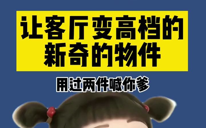 20件让客厅变高档的新奇的物件日用百货