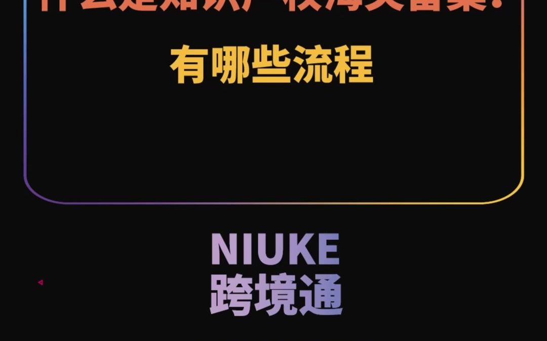 什么是知识产权海关备案?有哪些流程