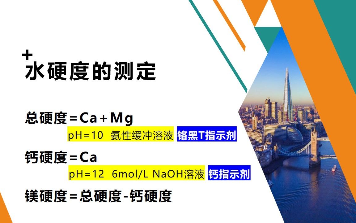 水硬度的测定-part2-水样硬度的测定