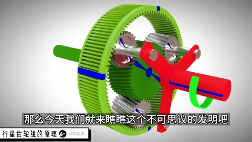 行星齿轮组的工作原理 行星齿轮组的工作原理