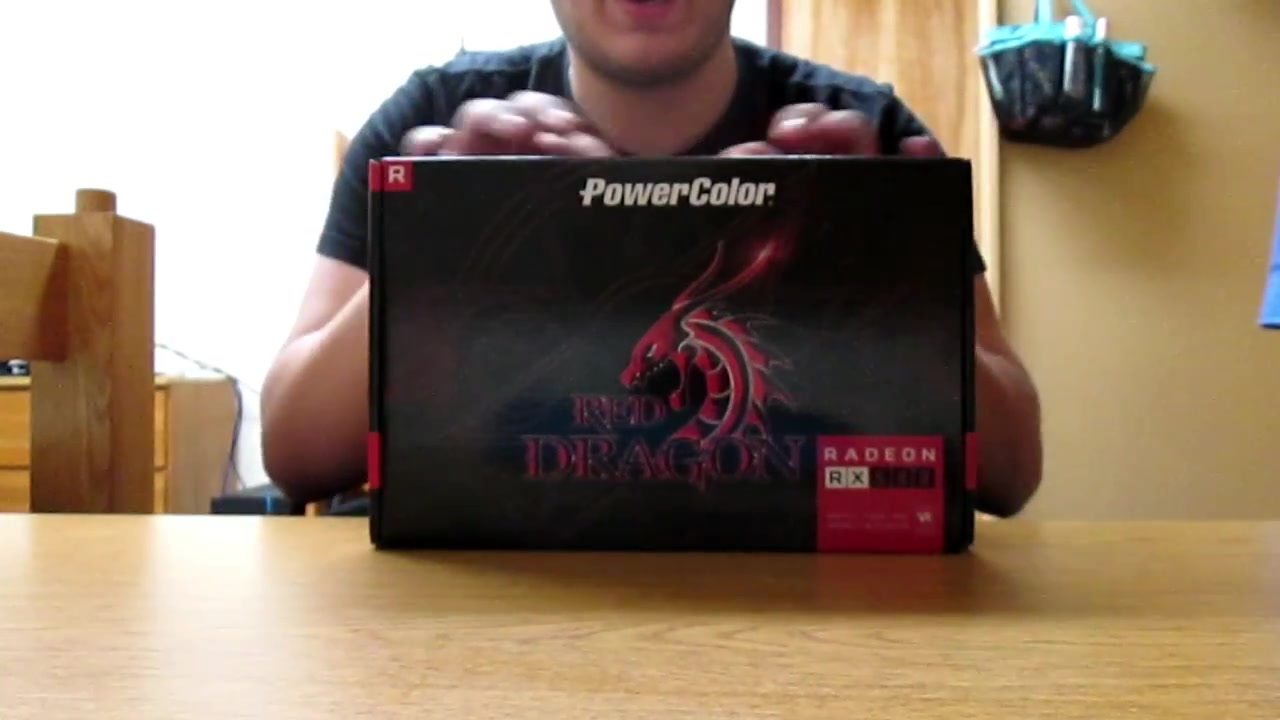 【教程】Power Color RX 580 Unboxing显卡安装教程