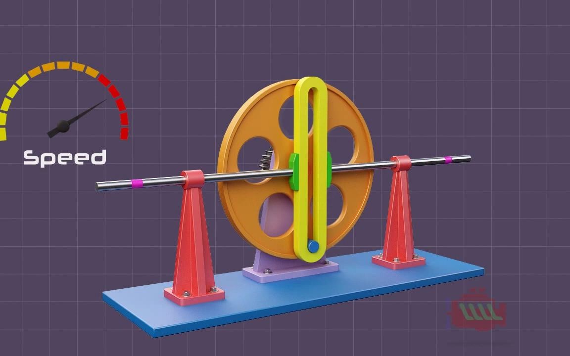 【油管搬运】苏格兰轭机构动画(二)