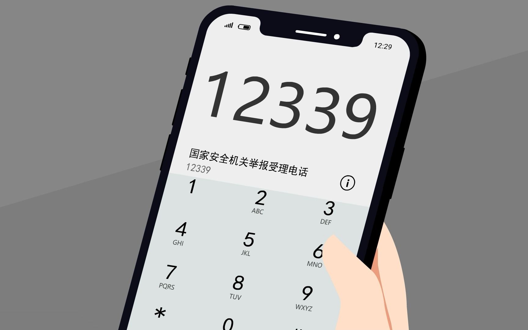 牢记国家安全机关举报电话12339