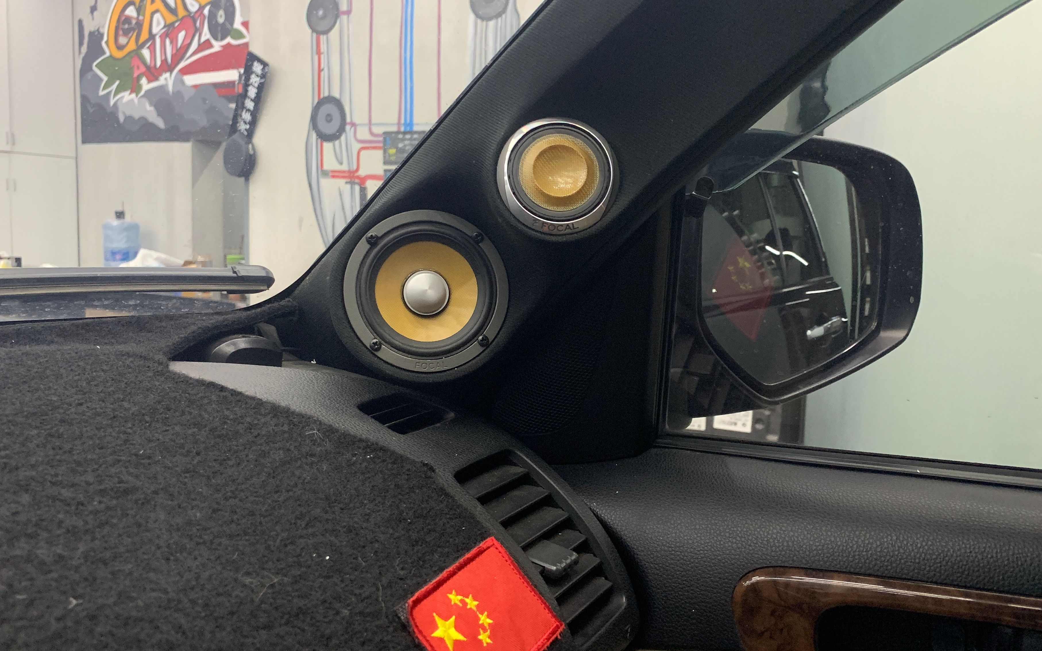 汽车音响改装三分频A柱倒模全过程,你享受,我吃灰。