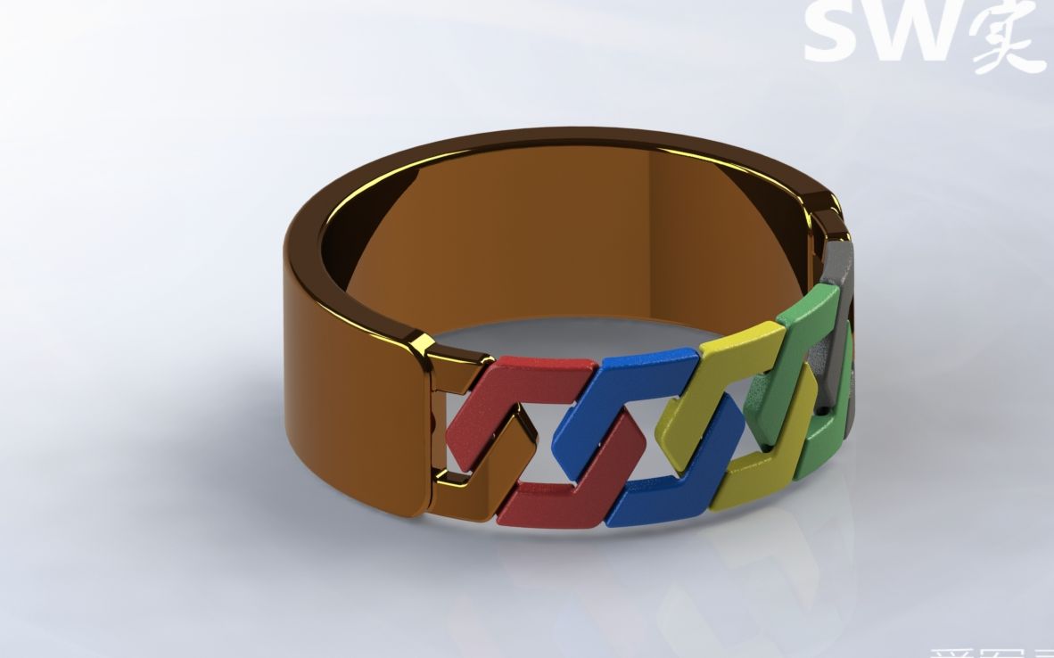 SolidWorks2022教程SW实战营设计一个指环