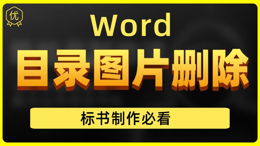 Word目录图片删除,招投标书教程#wps #word文档 #office办公技巧