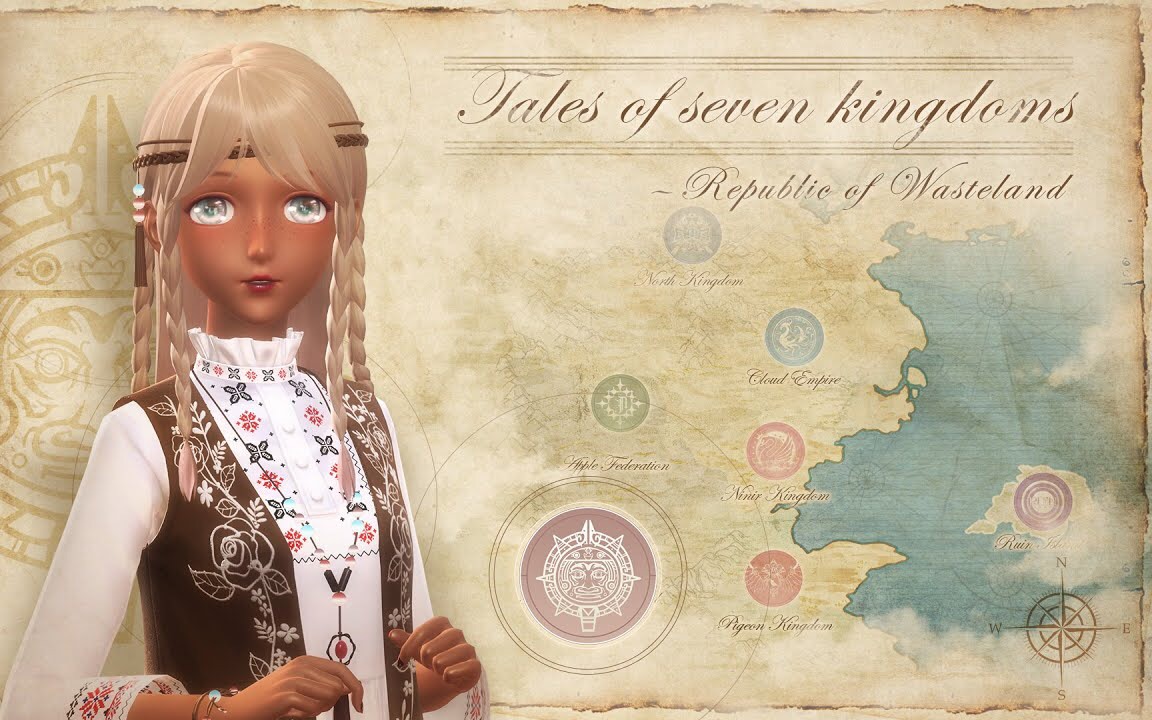 【闪耀暖暖美服】荒原介绍 纪录片【七国映像06】
