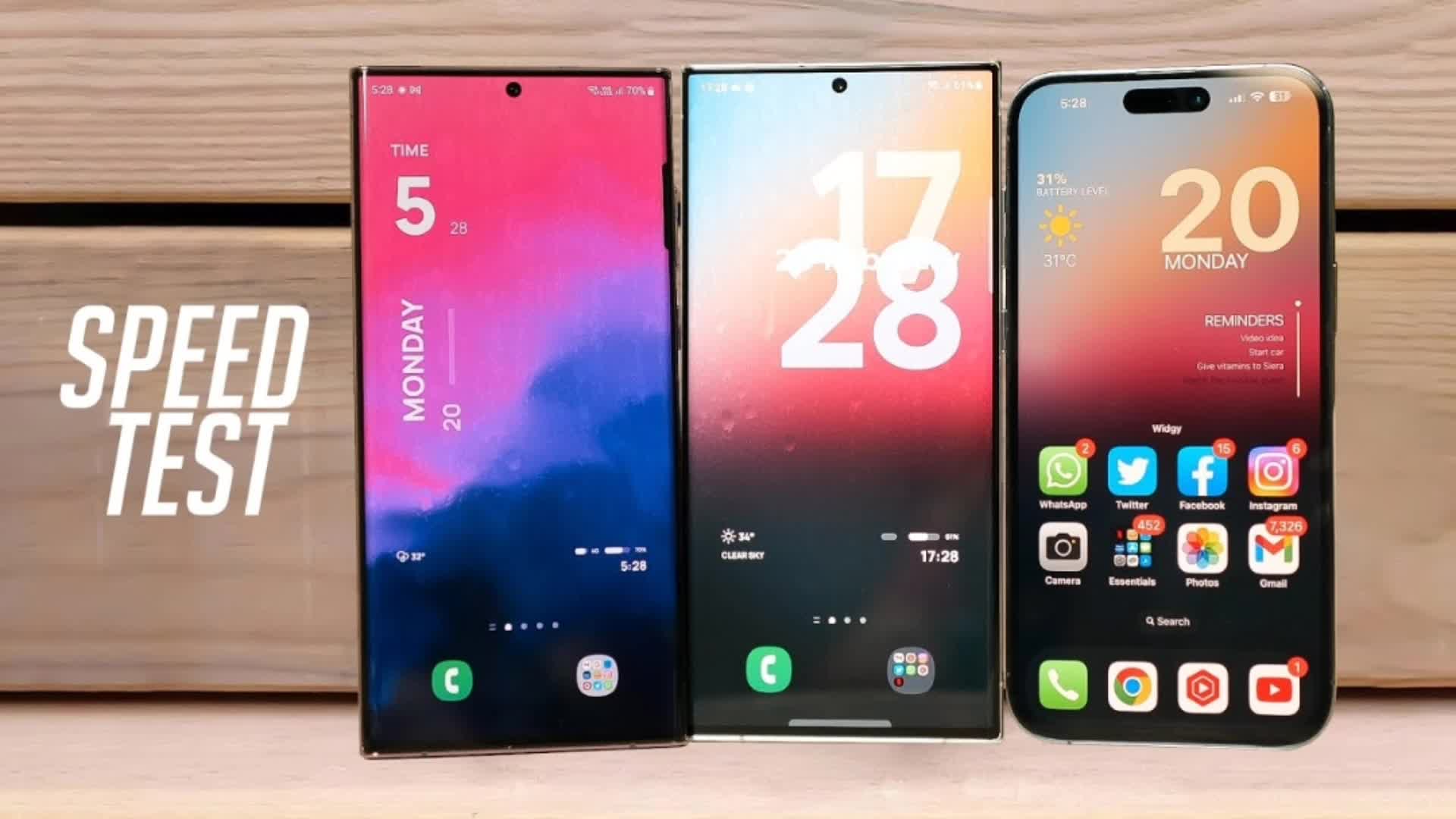 三星S23 UltraVSiPhone14ProMax,6项速度测试,看看谁是性能之王