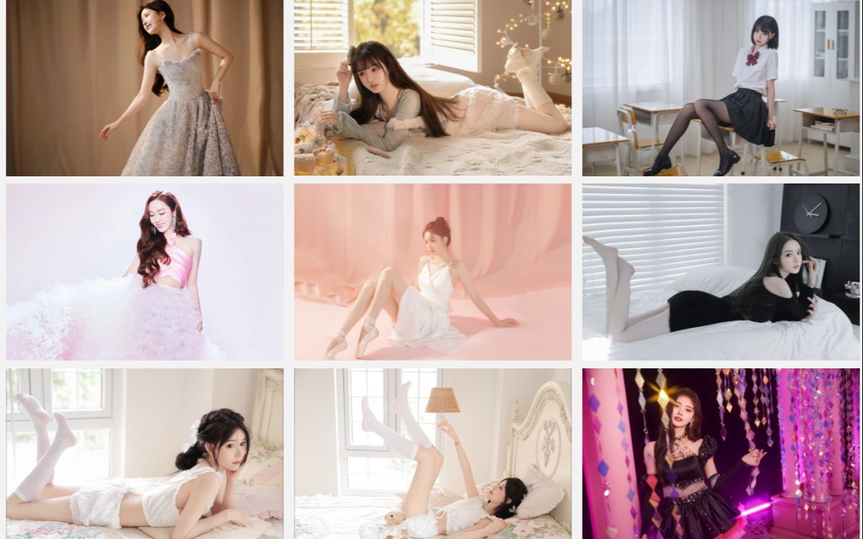 【未满18岁勿进】用Python爬取4K超清美女壁纸,Python爬虫小白福利...