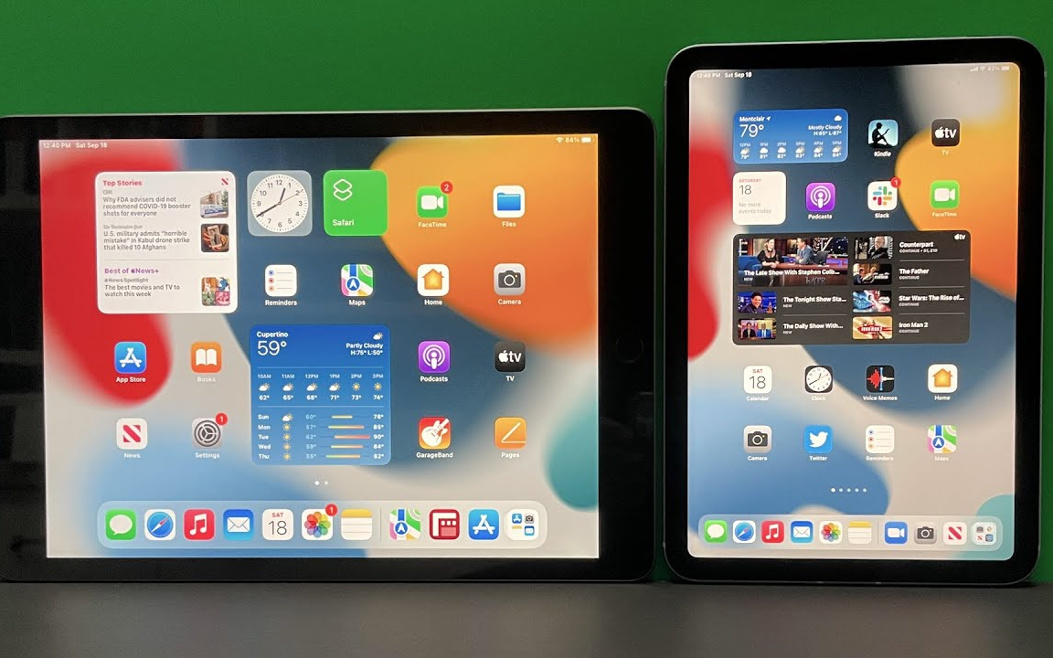 iPad Mini2021和第9代iPad评测