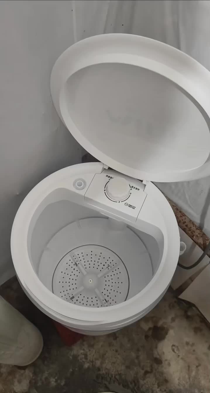 家用半全自动单桶小型迷你洗衣机学生宿舍婴儿童洗脱一体
