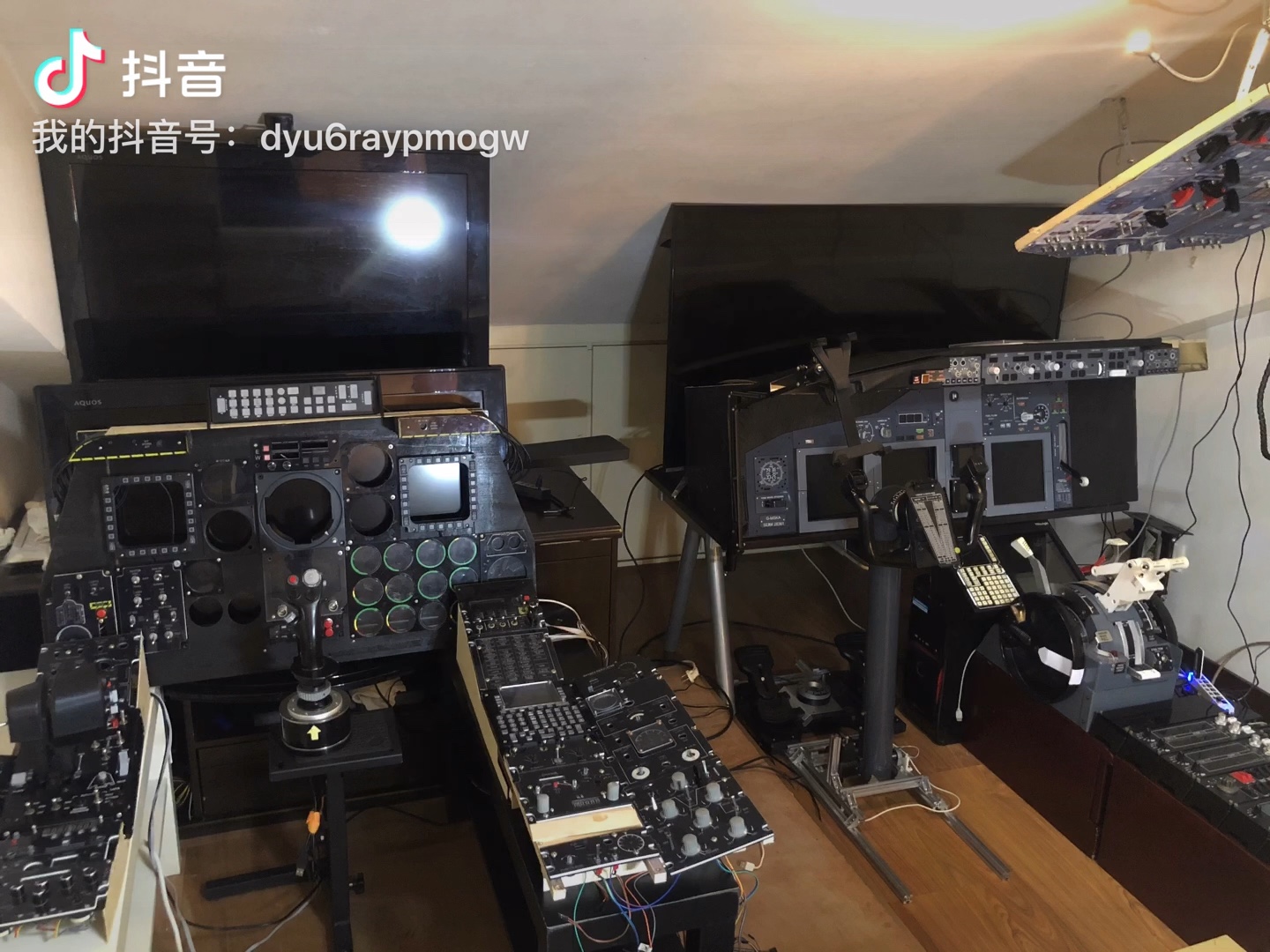 【模拟飞行】【DCS】【模拟舱】我组舱上瘾了,一年组了民航军机...