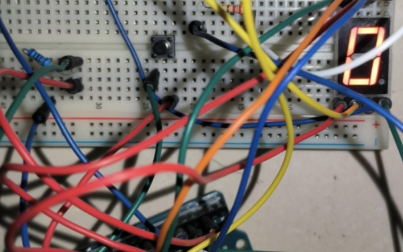 Arduino 简易计数器实验成果