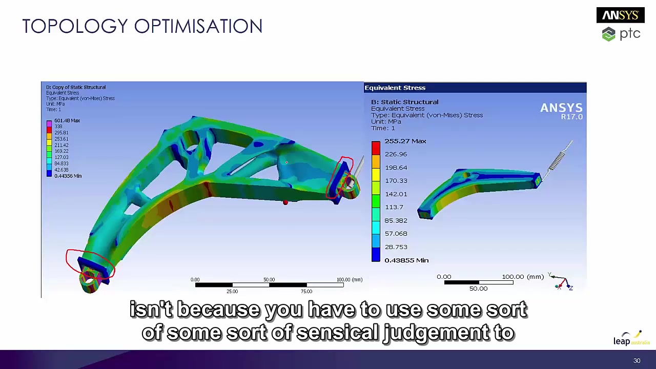 有限元与数值分析 ANSYS18静应力有限元分析入门(FEA)by LEAP ...