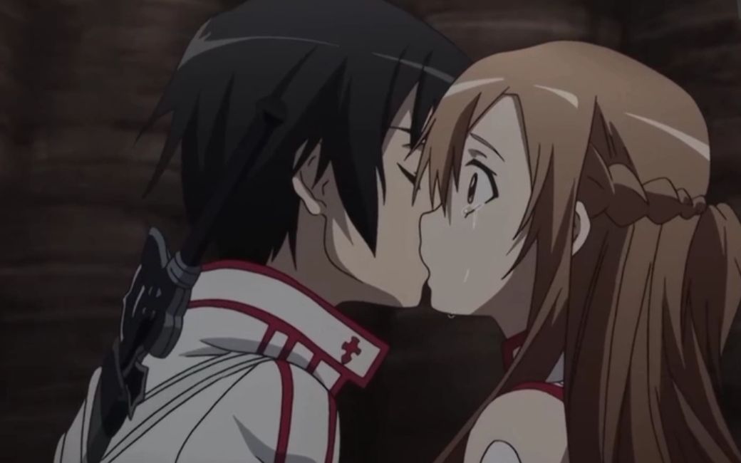 15部动漫高能接吻KISS合辑!这些可恶的现充们,撒盐撒盐!都把嘴给我...