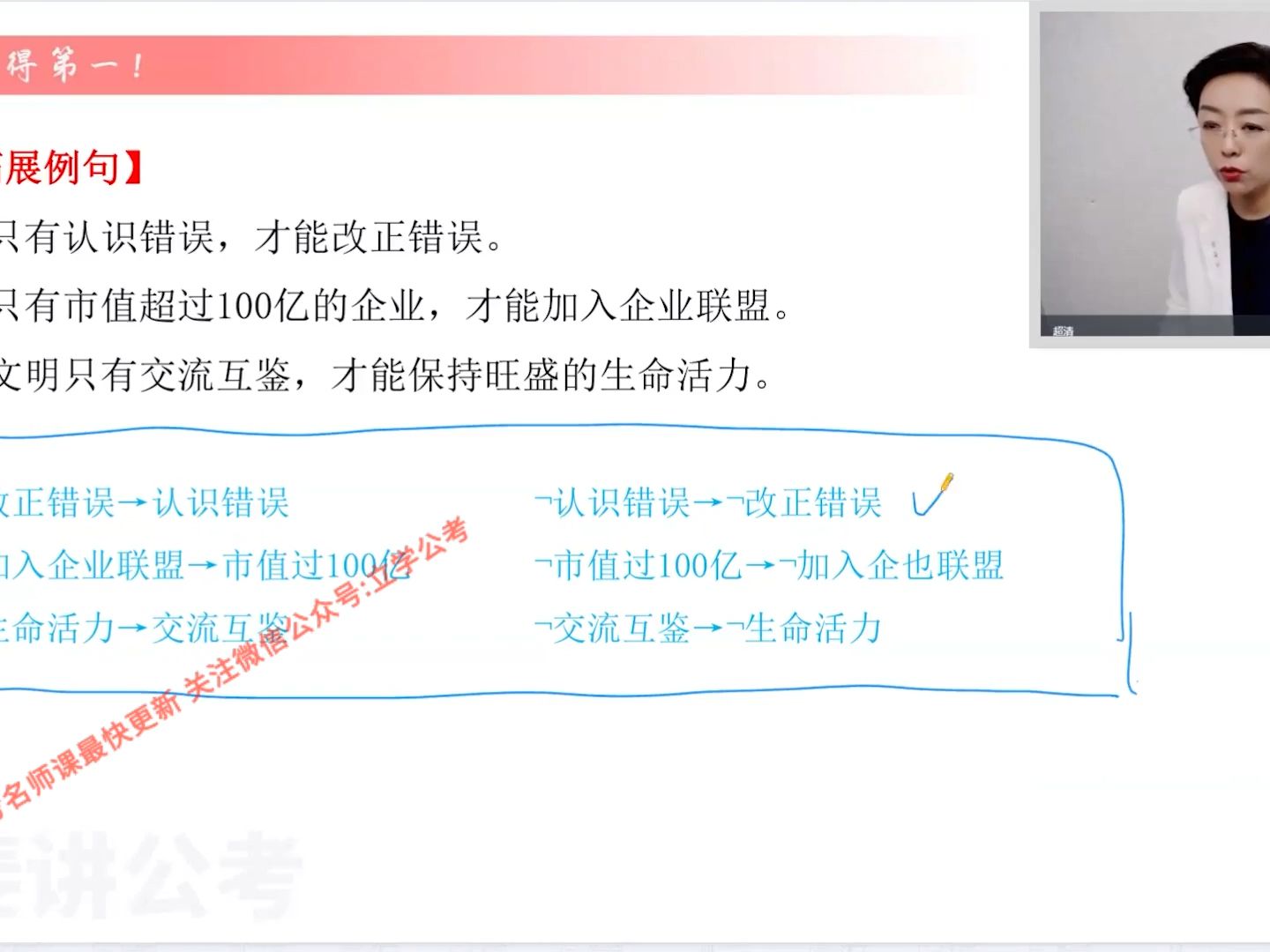 第33节判断-逻辑判断—翻译推理-必要条件