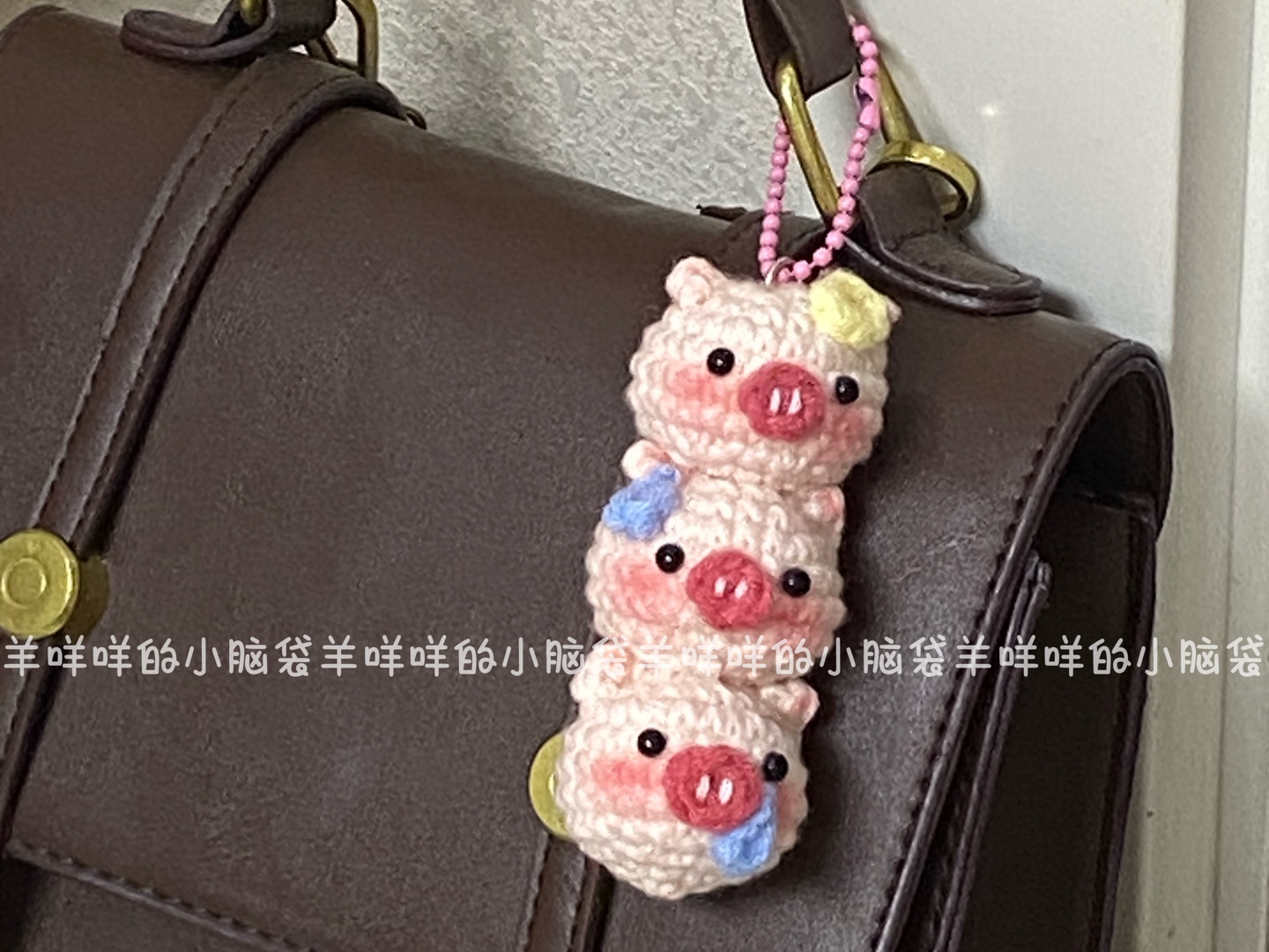 ...乐挂件背包钥匙扣毛线编织钩针详细视频教程新手必学小白入门简单...