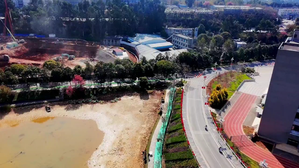 航拍 西南林业大学