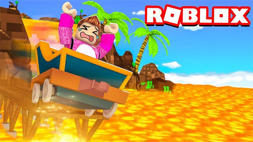 Roblox跑酷创造模拟器:制作逃生小游戏!欢乐矿车冒险!小格解说