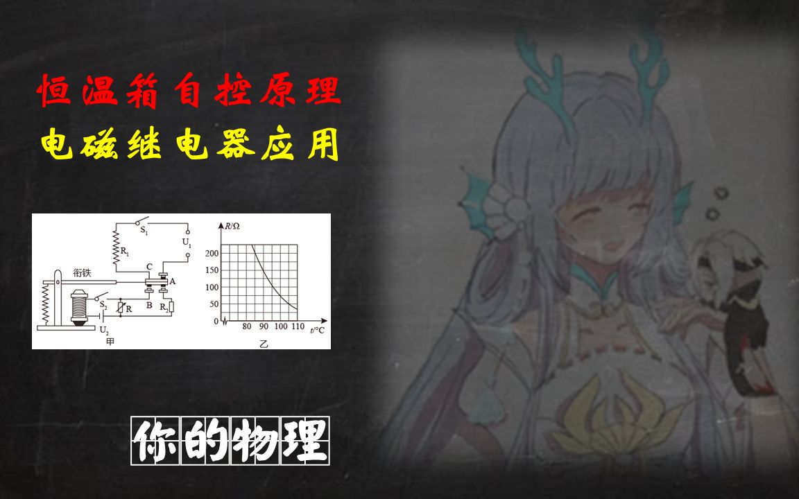 挑战回答100题,电磁继电器应用,恒温箱的自洽原来是这样