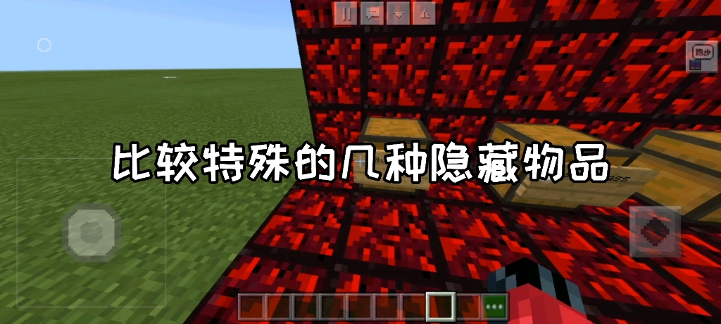 我的世界比较特殊的几种隐藏物品