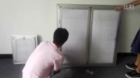 华夏通风气水分离过滤器操作演示