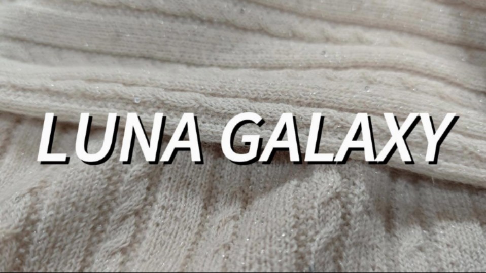 今日分享|康赛妮精纺羊绒珠片纱LUNA GALAXY