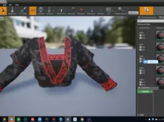 daz studio 单个模型快速导入ue4 服装示例