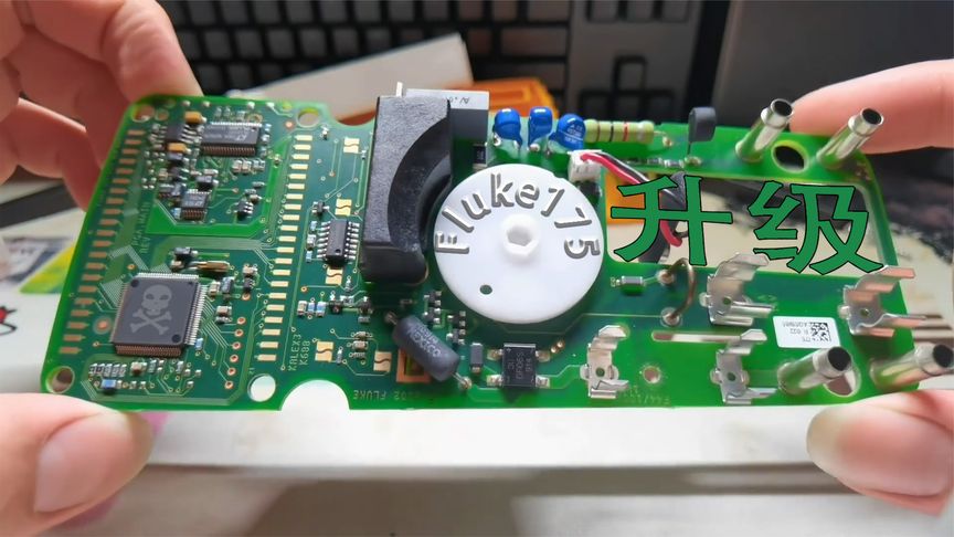 【升级改造】将2000多元的万用表fluke175升级成高版本