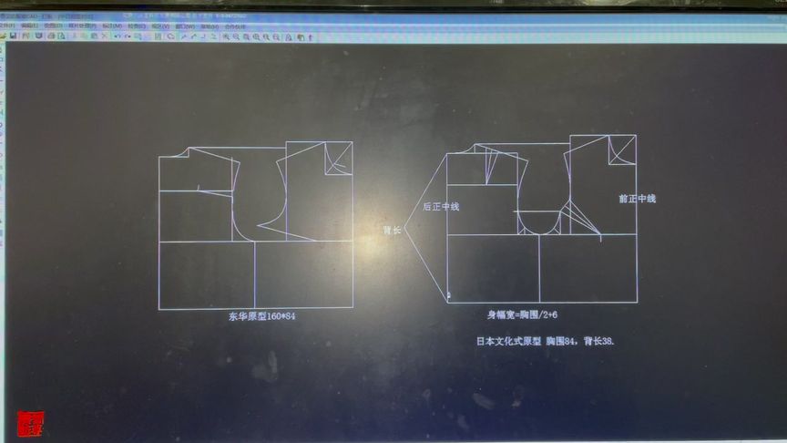 日本文化式原型#服装制版 #立裁 #高级定制 #服装制作 #产品设计