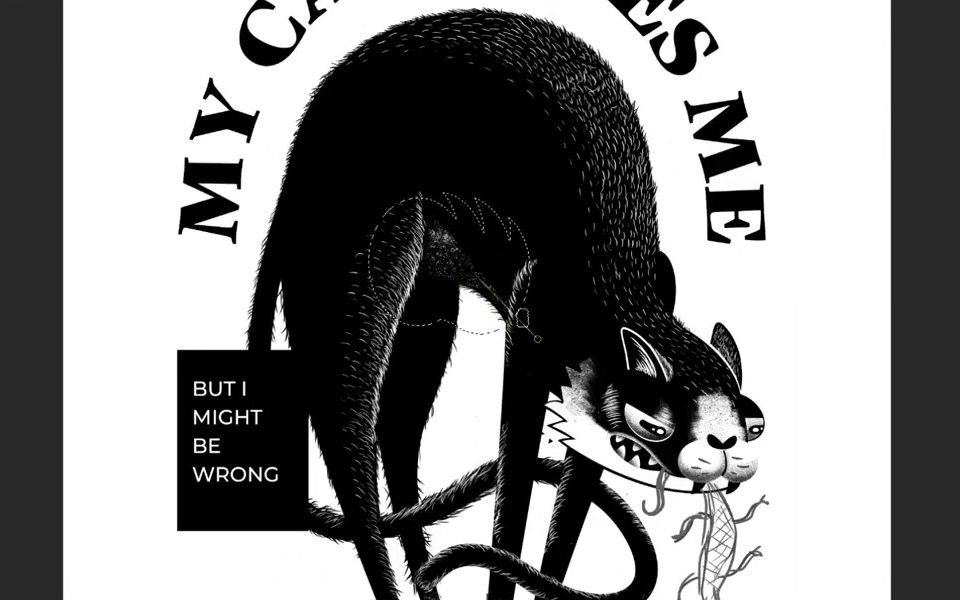 【绘画过程】猫咪插图制作全过程