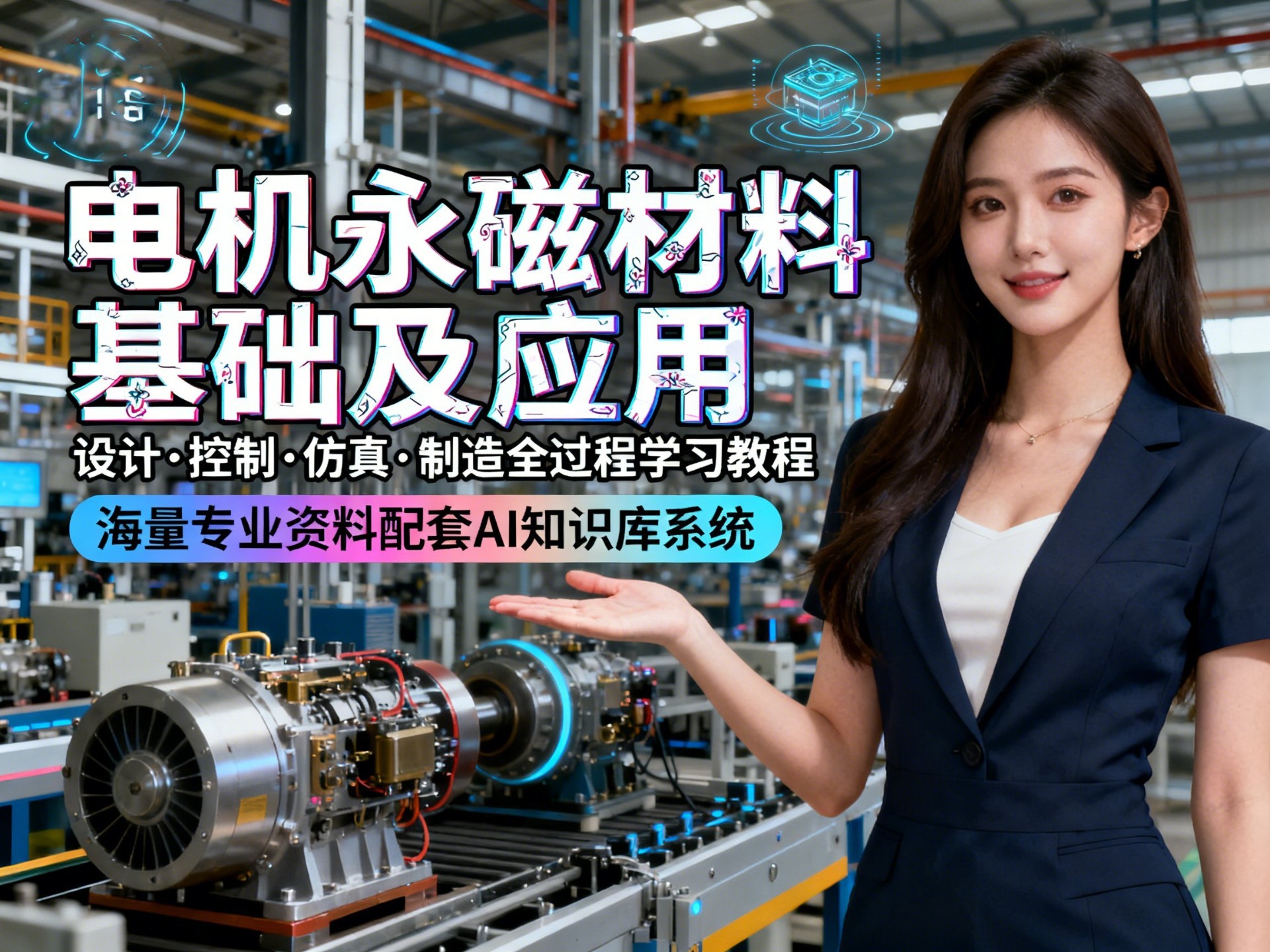 电机教程|电机永磁材料的种类与分类