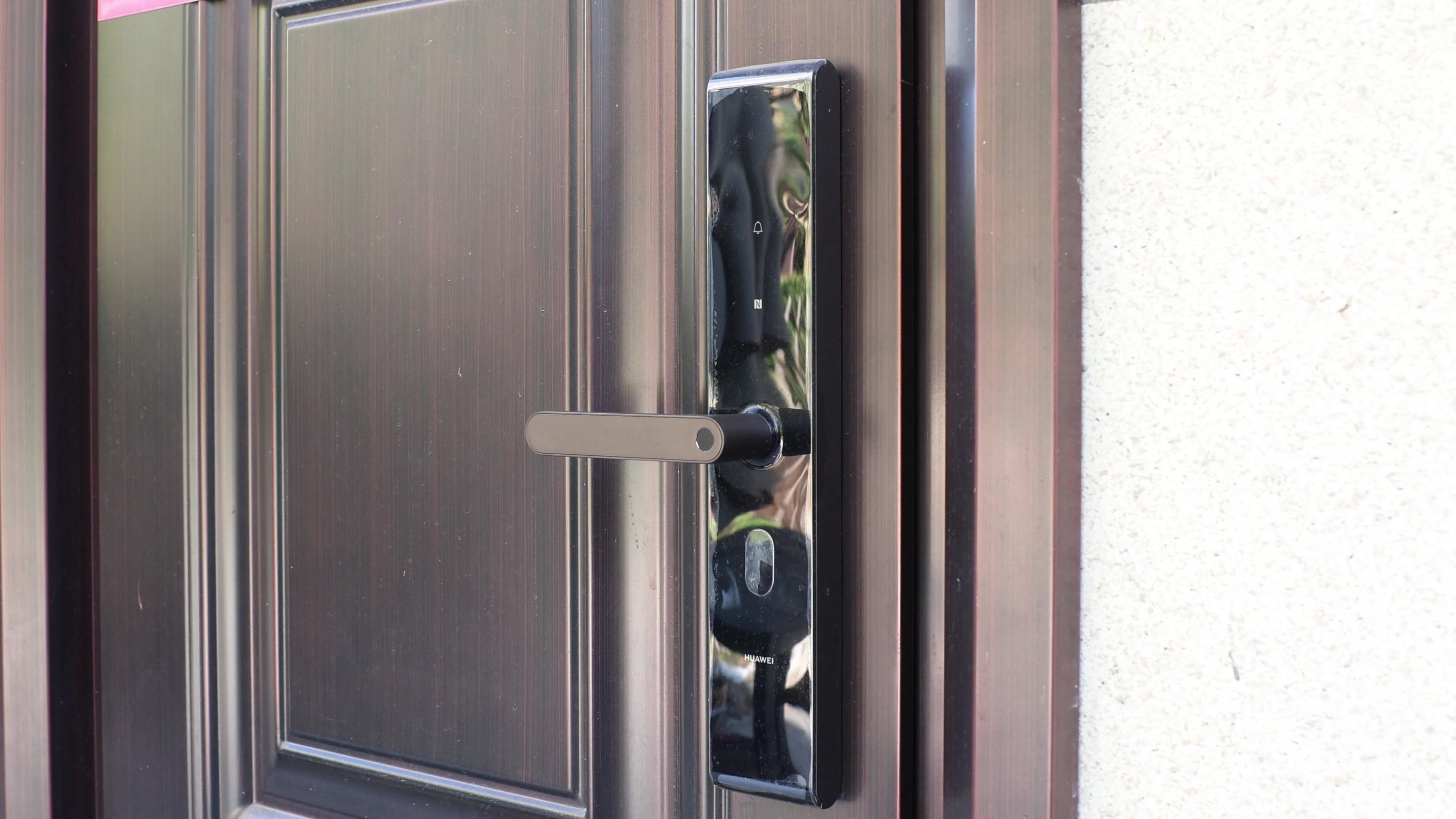 华为智能门锁SE不能用手表和手机解锁? #数码科技 #智能指纹锁 #...