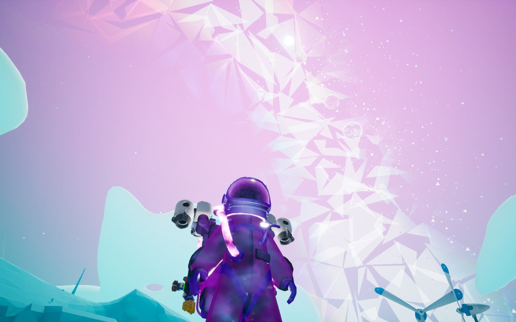 ASTRONEER异星探险家 碎片数据系列任务最终动画_演示