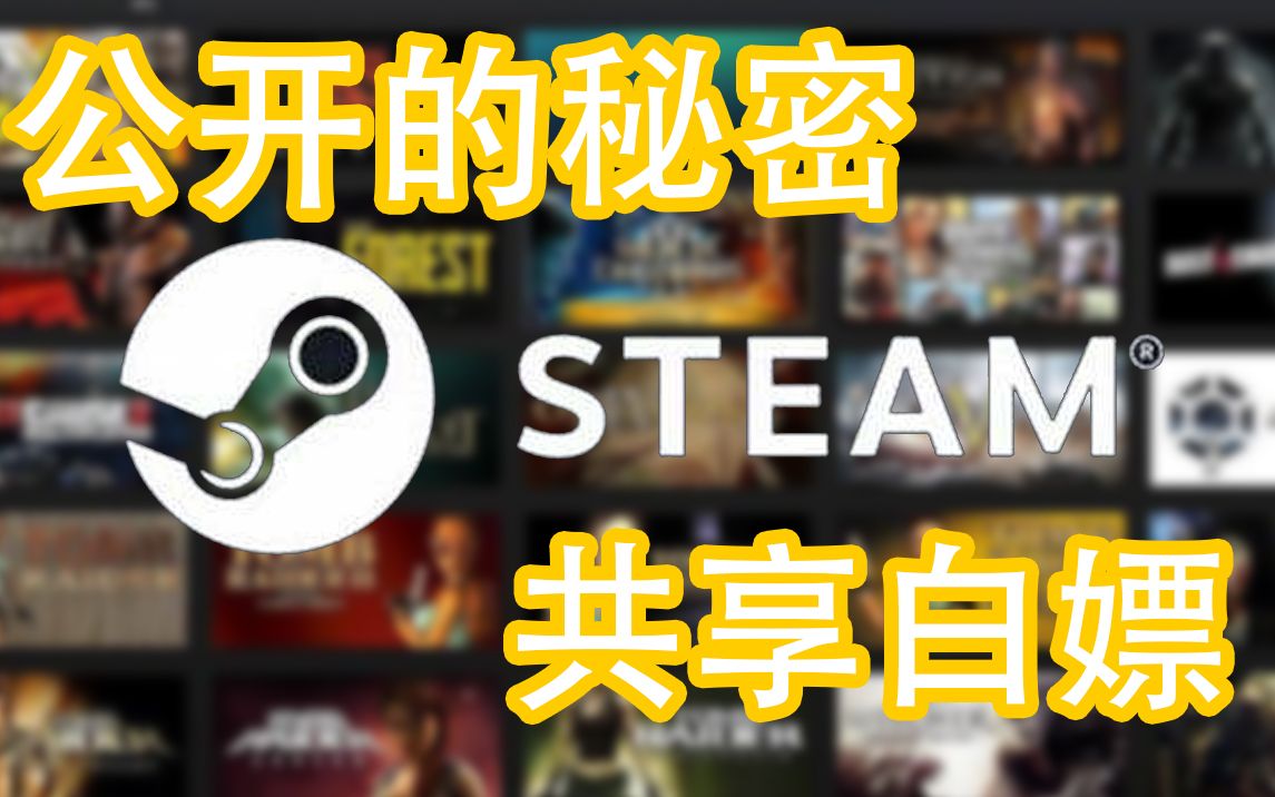 STEAM 公开秘密共享篇_哔哩哔哩bilibili_杂谈