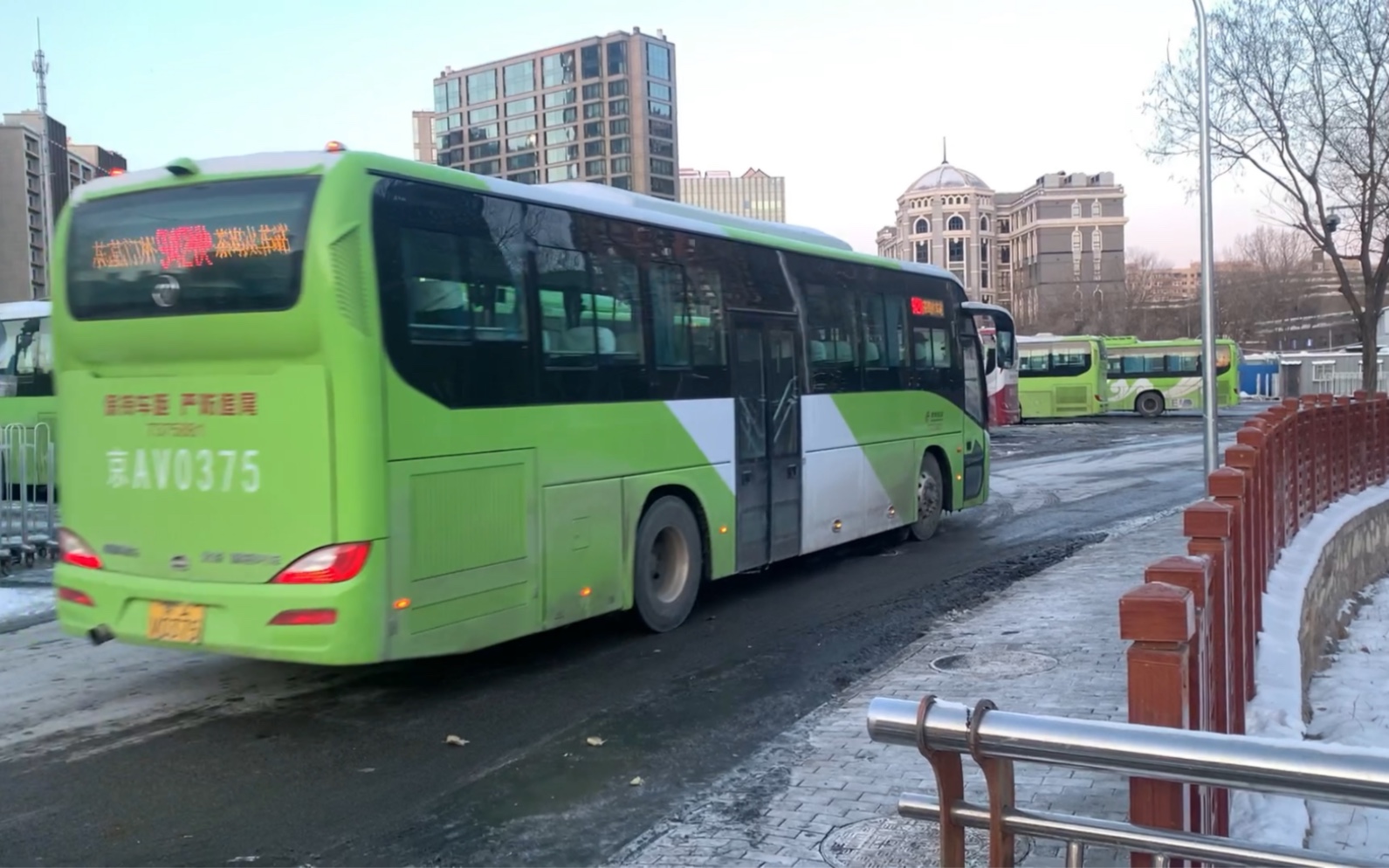 ...京承)北京公交942路快车(东直门外-茶坞火车站)全程8倍速POV(重制版)