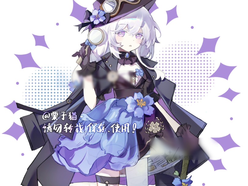 【绘画过程】过米画师后的三张稿件上桌