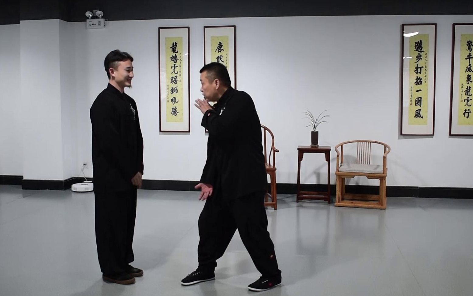 八极拳胡玉涛老师实战演示:武是功力,术是方法跟智慧