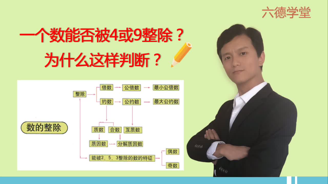 为什么3的倍数特征只看各位数和?分析4、9的倍数特征