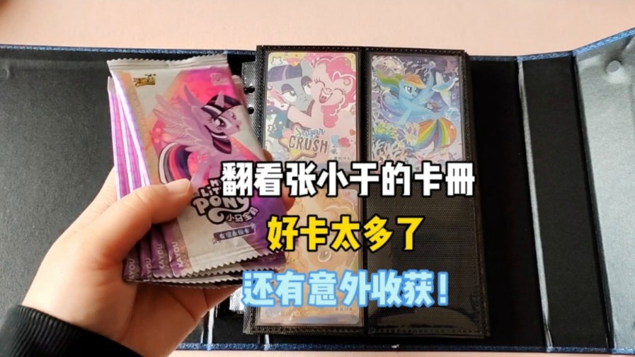 翻看张小于的小马宝莉卡册,最贵的一本好卡太多了,还有意外收获!