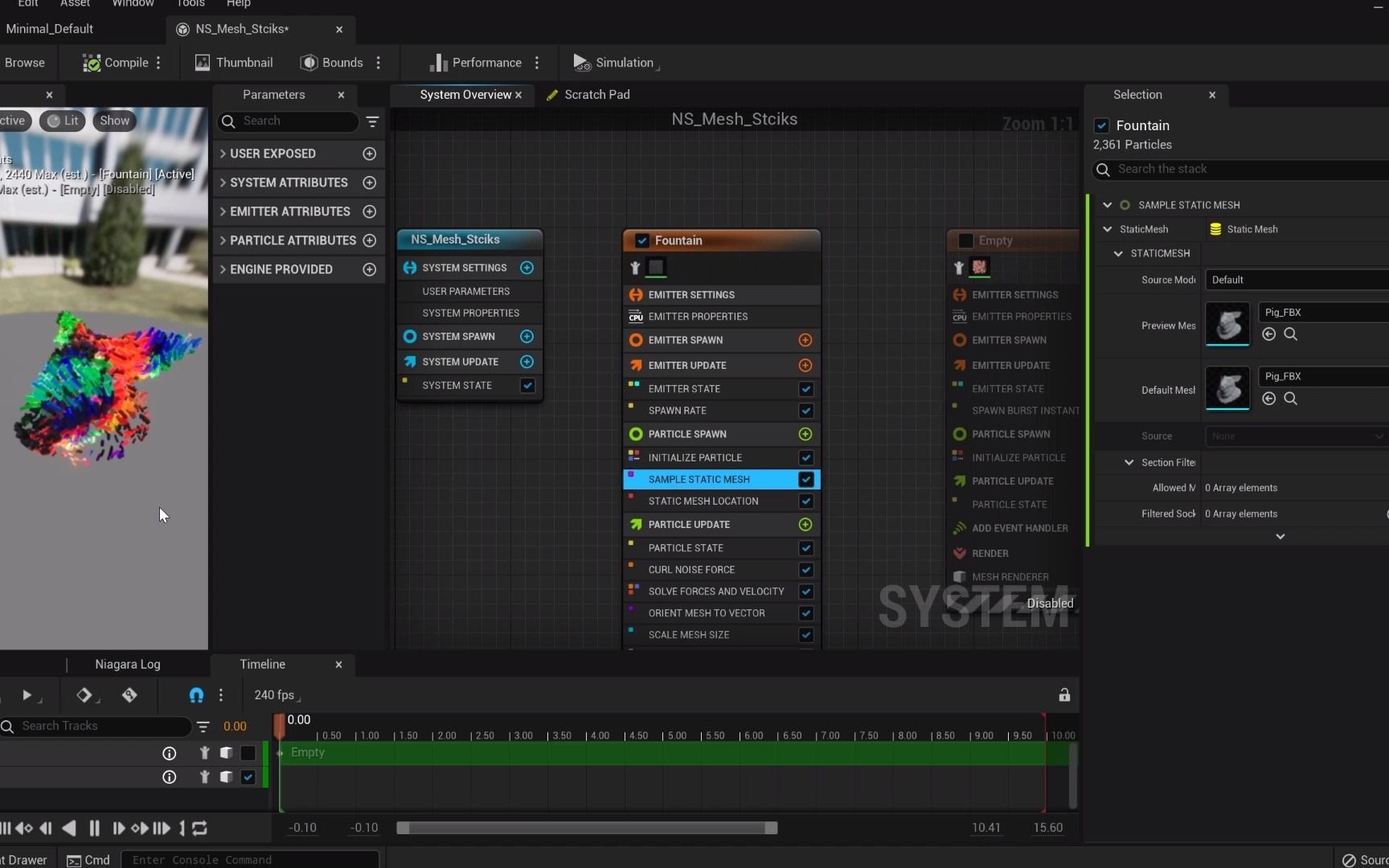 ...Content Drawer这个设定简直不能太爽,避免了UE4窗口来回切换的麻烦