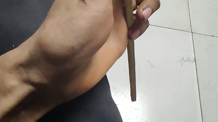 用竹子做的武士刀
